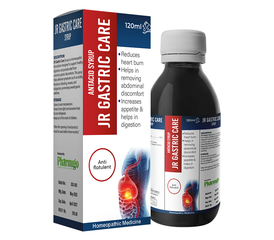 JR Gastic Care Syp 120ml – Pharmigrow